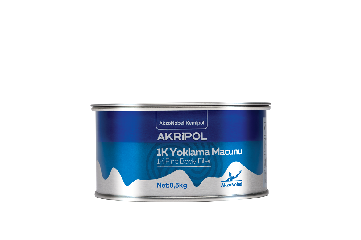1K Fine Body Filler - Akripol